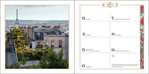 French Country Diary 12-Month 2023 Engagement Calendar