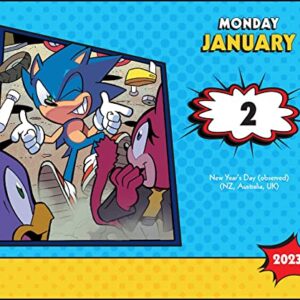 Sonic the Hedgehog Comic Collection 2023 Day-to-Day Calendar