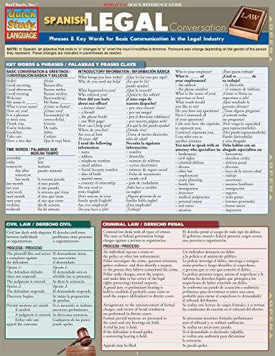 Spanish Legal Conversation (Quick Study Language)