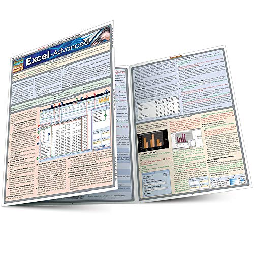 Excel Advanced QuickStudy Laminated Reference Guide (QuickStudy Computer)