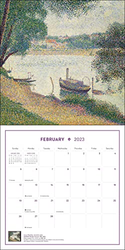 Impressionism and Post-Impressionism 2023 Wall Calendar