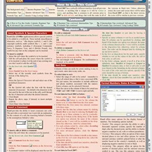 Excel Tips & Tricks QuickStudy Laminated Reference Guide (QuickStudy Computer)