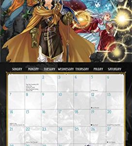 Fire Emblem 16-Month September 2022–December 2023 Wall Calendar