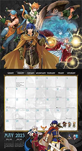 Fire Emblem 16-Month September 2022–December 2023 Wall Calendar