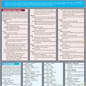 Spanish Vocabulary 2: Intermediate (Quick Study Academic)