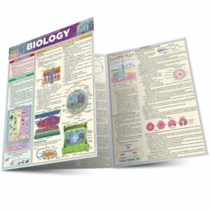 biology: a quickstudy laminated reference guide (quickstudy academic)