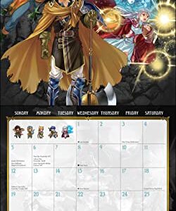 Fire Emblem 16-month September 2023–December 2024 Wall Calendar