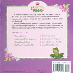 The Princess and the Frog: Tiana's Cookbook: Recipes for Kids (Disney Princess: The Princess and the Frog)