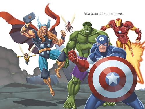 These are The Avengers Level 1 Reader (World of Reading)