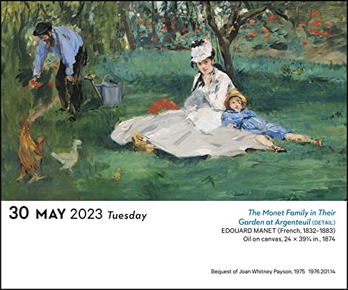 Impressionism and Post-Impressionism 2023 Day-to-Day Calendar