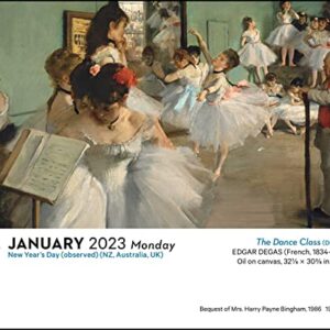 Impressionism and Post-Impressionism 2023 Day-to-Day Calendar