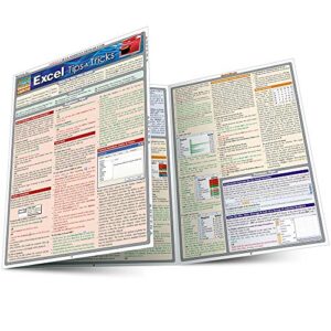 excel tips & tricks quickstudy laminated reference guide (quickstudy computer)