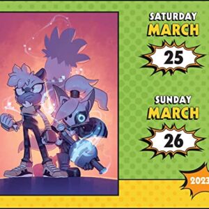 Sonic the Hedgehog Comic Collection 2023 Day-to-Day Calendar