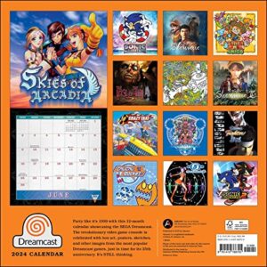 Sega Dreamcast 2024 Wall Calendar