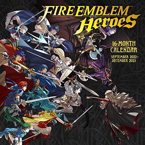 Fire Emblem 16-Month September 2022–December 2023 Wall Calendar