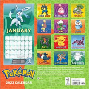 Pokémon 2023 Wall Calendar