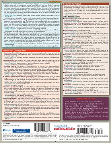 Pills & Medication QuickStudy Laminated Reference Guide (QuickStudy Health)