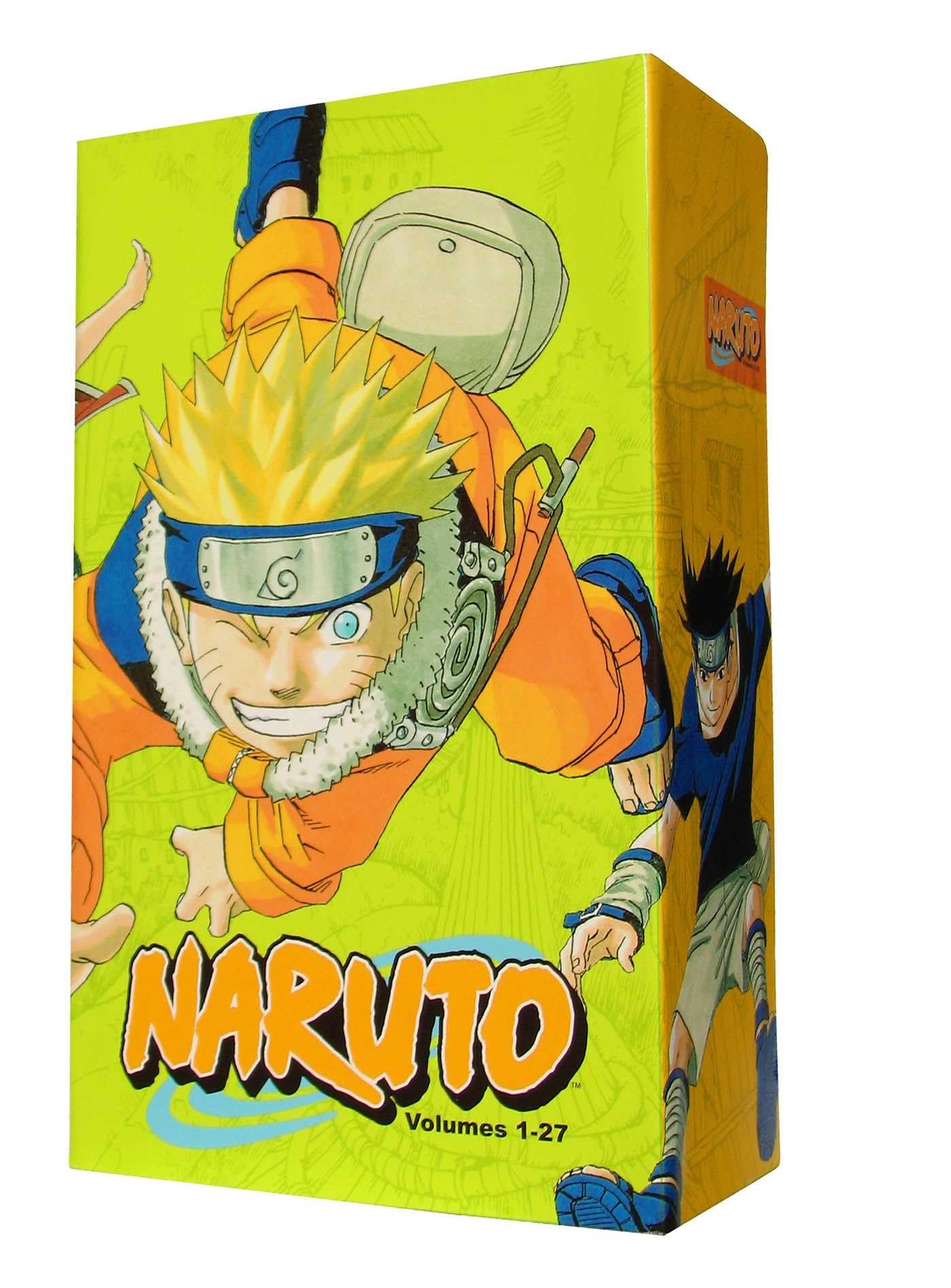 Naruto Box Set 1: Volumes 1-27 with Premium (1) (Naruto Box Sets)