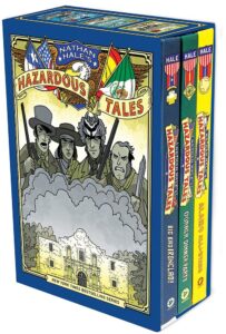 nathan hale's hazardous tales second 3-book box set: a graphic novel collection