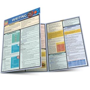 writing tips & tricks quickstudy laminated reference guide (quickstudy academic)