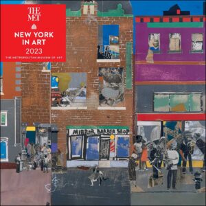 new york in art 2023 wall calendar