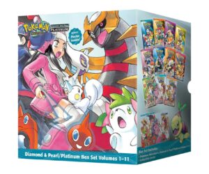 pokémon adventures diamond & pearl / platinum box set: includes volumes 1-11 (pokémon manga box sets)