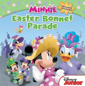 minnie: easter bonnet parade: includes stickers (disney junior: minnie)