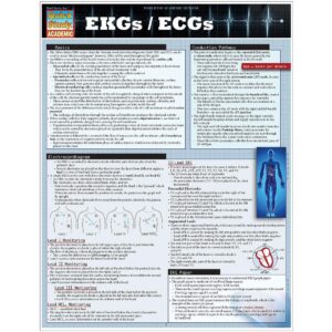 EKGs / ECGs QuickStudy Laminated Reference Guide (QuickStudy Academic)