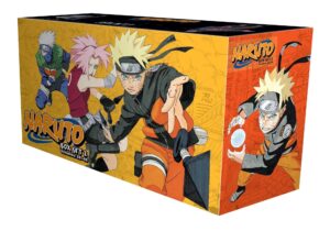 naruto box set 2: volumes 28-48 with premium (2) (naruto box sets)