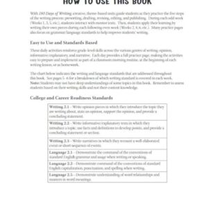 180 Days of Writing for Second Grade - An Easy-to-Use Second Grade Writing Workbook to Practice and Improve Writing Skills (180 Days of Practice)