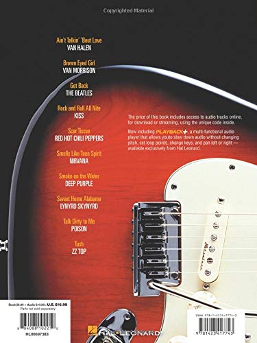 Rock Guitar Songs - Hal Leonard Guitar Method Book/Online Audio