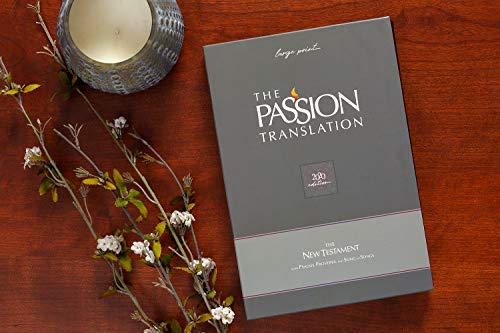 The Passion Translation New Testament (2020 Edition) Large Print Navy: With Psalms, Proverbs, and Song of Songs (Faux Leather) – A Perfect Gift for Confirmation, Holidays, and More