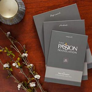 The Passion Translation New Testament (2020 Edition) Large Print Navy: With Psalms, Proverbs, and Song of Songs (Faux Leather) – A Perfect Gift for Confirmation, Holidays, and More