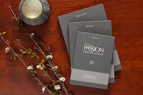 The Passion Translation New Testament (2020 Edition) Large Print Navy: With Psalms, Proverbs, and Song of Songs (Faux Leather) – A Perfect Gift for Confirmation, Holidays, and More