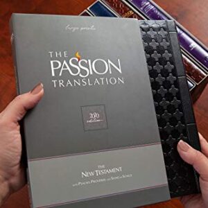 The Passion Translation New Testament (2020 Edition) Large Print Navy: With Psalms, Proverbs, and Song of Songs (Faux Leather) – A Perfect Gift for Confirmation, Holidays, and More