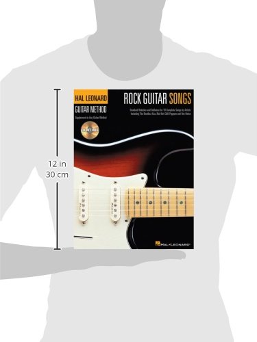 Rock Guitar Songs - Hal Leonard Guitar Method Book/Online Audio