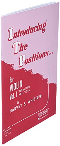 Introducing the Positions for Violin: Volume 1 - Third and Fifth Position