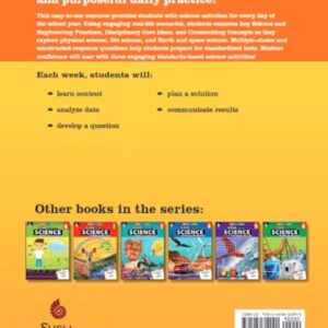 180 Days™: Science, Earth and Space Science for 3rd Grade Practice Workbook for Classroom and Home, Cool and Fun Practice Created by Teachers (180 Days of Practice)