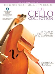 the cello collection easy to intermediate cello/piano g. schirmer instr library bk/ado