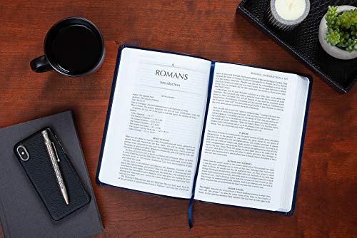 The Passion Translation New Testament (2020 Edition) Large Print Navy: With Psalms, Proverbs, and Song of Songs (Faux Leather) – A Perfect Gift for Confirmation, Holidays, and More