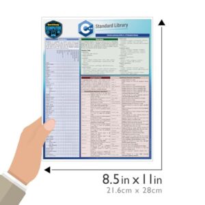 C++ Programming Language QuickStudy Laminated Reference (Quickstudy Reference Guide)