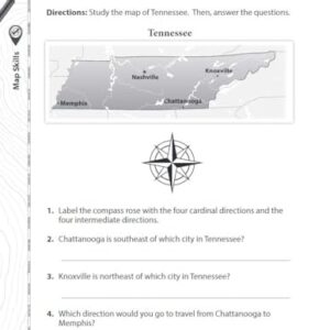 180 Days™: Social Studies, Geography for 3rd Grade Practice Workbook for Classroom and Home, Cool and Fun Practice Created by Teachers (180 Days of Practice)