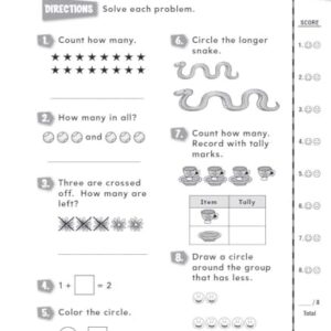 Shell Education 180 Days of Math for First Grade (180 Days of Practice)