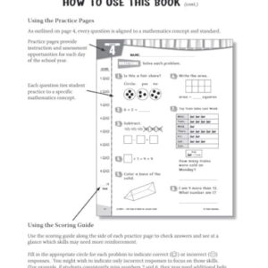 Shell Education 180 Days of Math for Second Grade (180 Days of Practice)