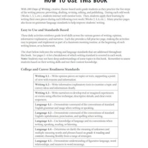 180 Days of Writing for Fourth Grade - An Easy-to-Use Fourth Grade Writing Workbook to Practice and Improve Writing Skills (180 Days of Practice)