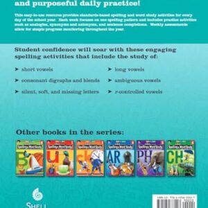 180 Days™: Reading, Vocabulary/Language for 2nd Grade Practice Workbook for Classroom and Home, Cool and Fun Practice Created by Teachers (180 Days of Practice)