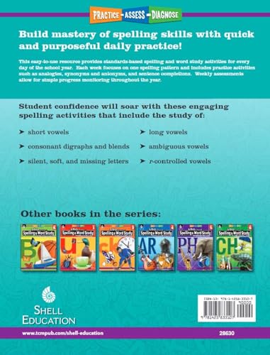 180 Days™: Reading, Vocabulary/Language for 2nd Grade Practice Workbook for Classroom and Home, Cool and Fun Practice Created by Teachers (180 Days of Practice)