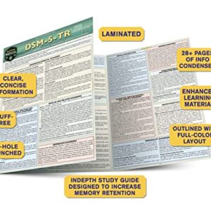 DSM-5-TR Overview: a QuickStudy Laminated Reference Guide