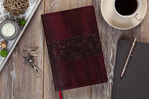 The Passion Translation New Testament (2020 Edition) Large Print Burgundy: With Psalms, Proverbs, and Song of Songs (Faux Leather) – A Perfect Gift for Confirmation, Holidays, and More