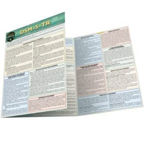 dsm-5-tr overview: a quickstudy laminated reference guide